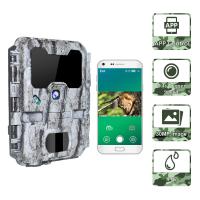 China IP67 Waterproof WiFi Hunting Trail Camera 30MP 1080P with 0.25s Trigger Speed and 80ft Detection Range for sale