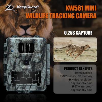 China 30MP 4K Wildlife Trail Camera 0.2s Trigger Speed IP66 Waterproof Night Vision CMOS Sensor SD Card for sale