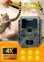 China KW788 4K 32MP Trail Camera IP66 Waterproof Night Vision Hunting Camera 100ft for sale
