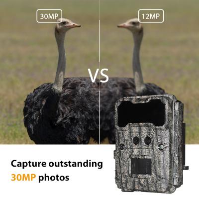 China Keepguard KW696 Dual-Lens 30MP No-Glow Trail Camera 1080P Night Vision 512G IP66 for sale