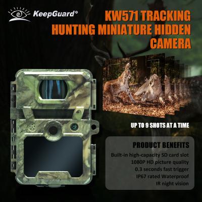 China IP67 No-Glow Hunting Camera 30MP 1080P with 450mm Micro Lens Support 1s-60m Interval for sale
