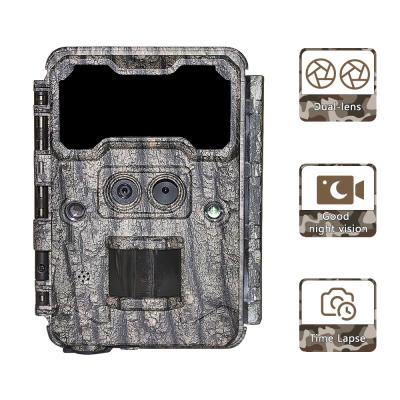 China Keepguard Dual-Lens 30MP No-Glow Trail Camera 1080P Night Vision IP66 Waterproof 512GB for sale