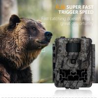 China 30MP 1080P Trail Camera KW561 IP66 Waterproof 0.3s Trigger Night Vision Hunting Camera 512GB Support for sale