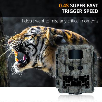 China Keepguard 30MP No-Glow Trail Camera 1080P Night Vision IP66 Waterproof 0.2s Trigger 512GB Hunting for sale