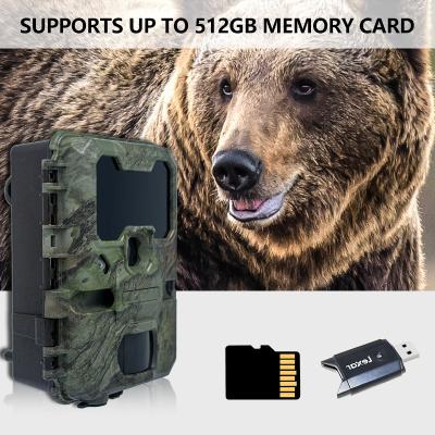 China 32MP 4K WiFi Trail Camera 0.2s Trigger Speed IP66 Waterproof Up to 512GB Storage for Wildlife Hunting for sale