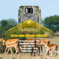 China Dual Lens Wildlife Game Camera 30MP 1080P No Glow 940nm Infrared Trail Camera for sale