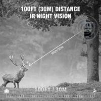 China Keepguard 30MP 1080p No Glow Trail Camera 48 LEDs 940nm IP67 Hunting Wildlife for sale