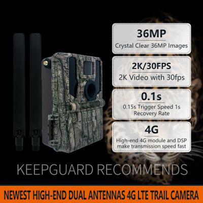 China Keepguard KW897 4G Cellular Trail Camera 5MP Night Vision GPS Hunting Camera with 0.25s Trigger Speed for sale