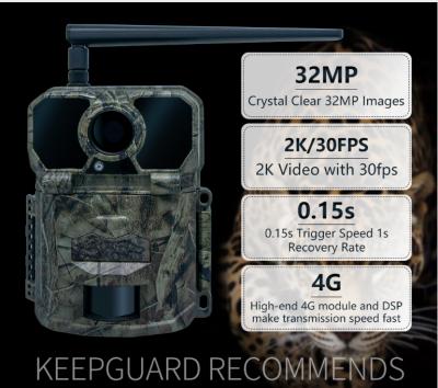 China Keepguard KW896 4G Hunting Camera 0.5s Trigger Speed 80ft Night Vision 0.8 Lbs Wireless Trail Camera for sale