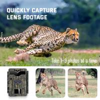 China LCD Display Hunting Camera Featuring Maximum Video Size 1920 by 1080 Suitable for Outdoor Wildlife Tracking and Security for sale