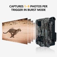 China IP66 Waterproofrating Hunting camera featuring 24 inch screen infrared night vision for wildlife observation and security for sale