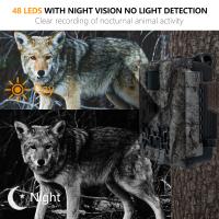 China 5.5 X 3.7 X 2.8 Inches Hunting Camera Forest Camera Motion Sensor Infrared Night Vision Wildlife Monitoring Trail Device for sale