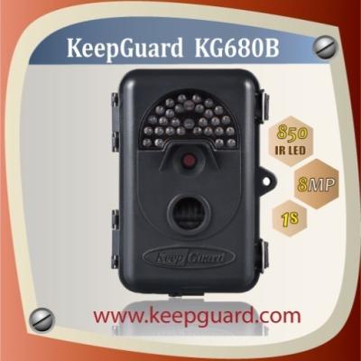 China KeepGuard KG680 8MP Hunting Camera with 75ft Detection Range and IP54 Waterproof Rating for Wildlife Monitoring for sale