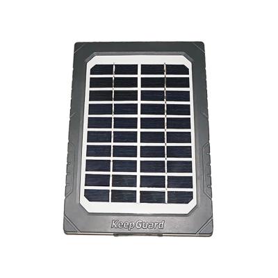 China 7.4V 2000mAh Trail Camera Solar Panel with USB Charging - Compatible with KG Series Hunting Cameras for sale