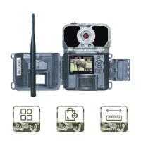 China 4G Cellular Trail Camera with 25m Night Vision, 20MP Resolution and IP66 Waterproof Rating for Wildlife Monitoring for sale