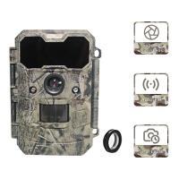 China 24MP No Glow Trail Camera with 0.25s Trigger Speed, 30m IR Night Vision and WiFi App Control for sale