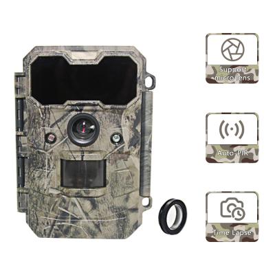 China 24MP No Glow Trail Camera with 0.25s Trigger Speed, 30m IR Night Vision and WiFi App Control for sale