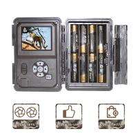 China KW696 Dual Lens Trail Camera 30MP 1080P with 940nm No-Glow IR and IP65 Waterproof Rating for sale