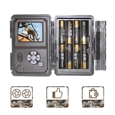 China KW696 Dual Lens Trail Camera 30MP 1080P with 940nm No-Glow IR and IP65 Waterproof Rating for sale