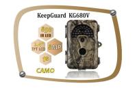 China KeepGuard KG680 8MP IP54 Waterproof Trail Camera with 75ft Detection Range and 1.0s Trigger Speed for sale