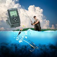 China 7 Inch LCD GPS Fish Finder with 200 kHz Sonar and 300W Transducer - Marine Navigation System for sale