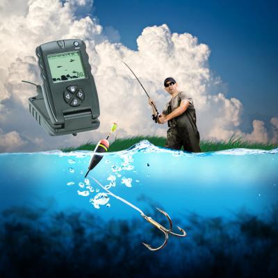 China 7 Inch LCD GPS Fish Finder with 200 kHz Sonar and 300W Transducer - Marine Navigation System for sale