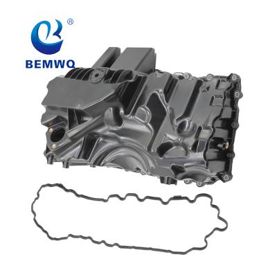 China BMW N20 Engine Oil Sump Pan 11137618512 Aluminum 2.0L for F20 F30 F10 E89 for sale