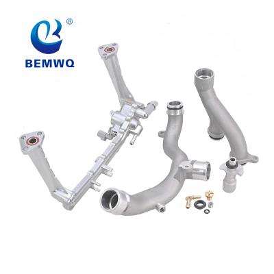 China Aluminum Coolant Water Pipe Hose Kit for Land Rover Jaguar L319 L462 L494 XJ XE 306PS for sale