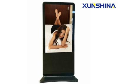 China Full HD Video Floor Stand Digital Signage , Network Advertising Display With Android System for sale