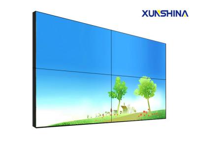 China Black Frame Ultathin Lcd Video Wall Screens With Super Narrow Bezel Support 4k for sale