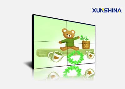 China Wall Mounted Indoor Multi Screen Lcd Big Screen , Led Backlight Seamless Video Wall for sale