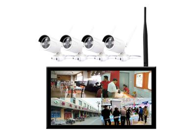 China 300 Cd / M2 10.2 Inch 4 Channel Cctv Lcd Monitor With Wireless Camera for sale