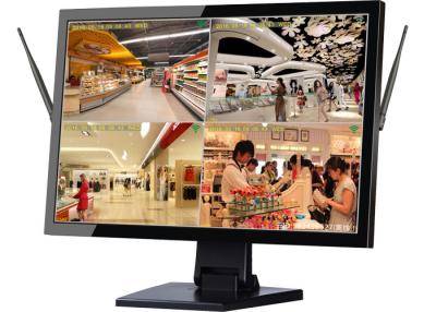 China All In One 22 inch Wireless CCTV LCD Monitor Support 4 / 8 CH Video Input for sale
