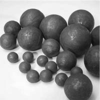 China Metallic Gray Forged Grinding Ball for Mining and Cement with High Impact Toughness for sale