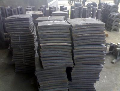 China High Wear Resistance Ball Mill Liner with Excellent Impact Resistance and Customized Sizes for Grinding Mills for sale