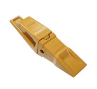China High Wear Resistance Bucket Tooth and Adapter for Excavators with Quenched and Tempered Strength and Bolt-on or Pin-on Installation for sale