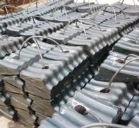 China Steel Rubber Composite Liner Plate Complete Set for Cement Mill Feed Head Liner for sale