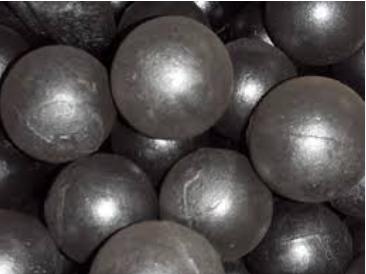China 20-150 mm Forged Grinding Ball with Smooth and Polished Surface for High Wear Resistance in Mining and Cement Industries for sale