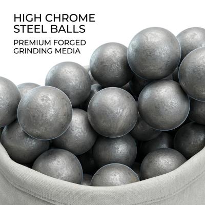 China Low Chrome Steel Balls for Ore Mining Drilling Tools Casting Processing High Impact Toughness for sale