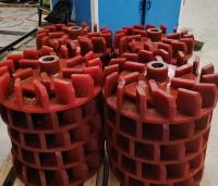 China Custom Molded Polyurethane Rubber Flotation Machine Impeller Cover Rotor Stators Mining Equipment Parts Processing Cutting for sale
