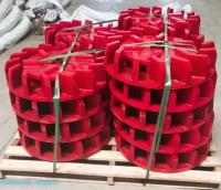 China Custom Urethane Casting Flotation Machine Rotor Stators Cutting Polyurethane Rubber Cover Impeller for Mining Equipment Rubber for sale