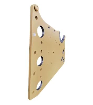China Wholesale Price Mining Equipment Stone Rock Machine Jaw Guard Cone Stone Crusher Wear Spare Parts SJ120 Right Side Plate for sale