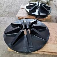 China Monthly Supply 1000 Tons Flotation Parts Heat Treatment and Corrosion Resistant Industrial Impeller Cover Plate for sale