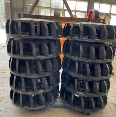 China Enhances Flotation Efficiency By Improving Bubble-particle Attachment Wear-resistant Rubber Rotor In Grey Color Options For Industrial for sale