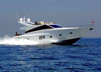 China 72ft Motor Yacht Monohull Ocean Cruiser Yacht With Premium Craftsmanship for sale