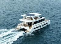 China Luxurious Diesel Motor Power Catamaran Charter Yacht Mazarin 55ft for sale