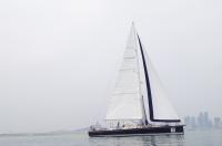 China Luxury Monohull Ocean Going Vessels Sea Business Salons Business Sailing Boat for sale