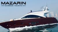 China Luxury Interior Offshore Motor Yacht Monohull Mazarin 66ft Mid Size Yacht for sale