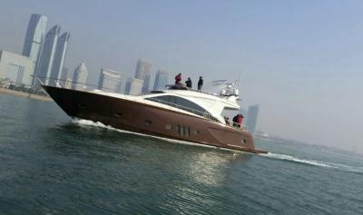 China Mazarin 66ft Motor Yacht Monohull Multi Cabin Layout Offshore Cruising Yacht for sale