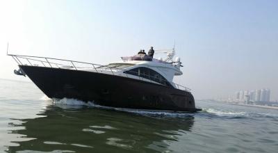 China Mazarin 66ft Motor Yacht Monohull All Round Leisure Yacht For Friends Gatherings for sale